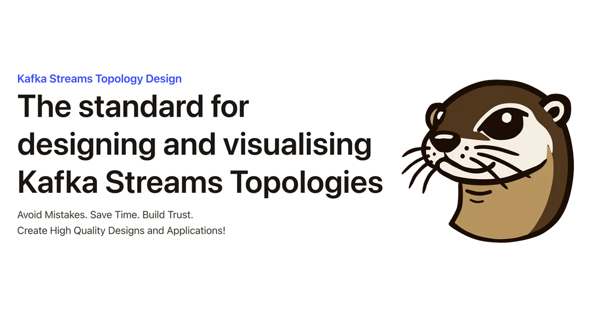 Kafka Streams Topology Design | The standard for designing and ...